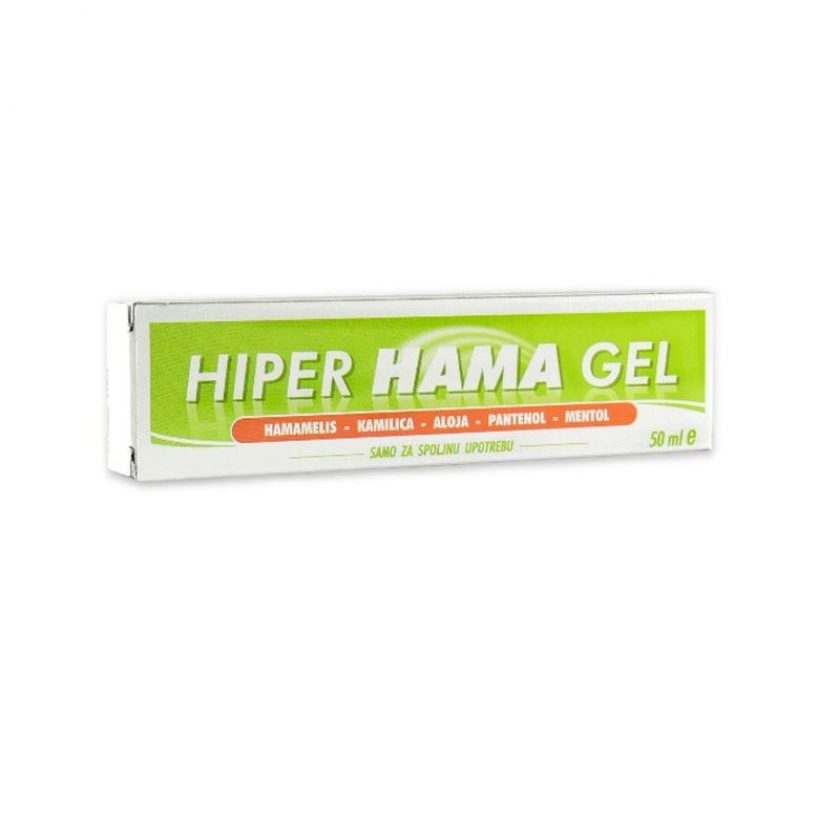 Hiper hama gel - smiruje iritacije kože - Kremašica